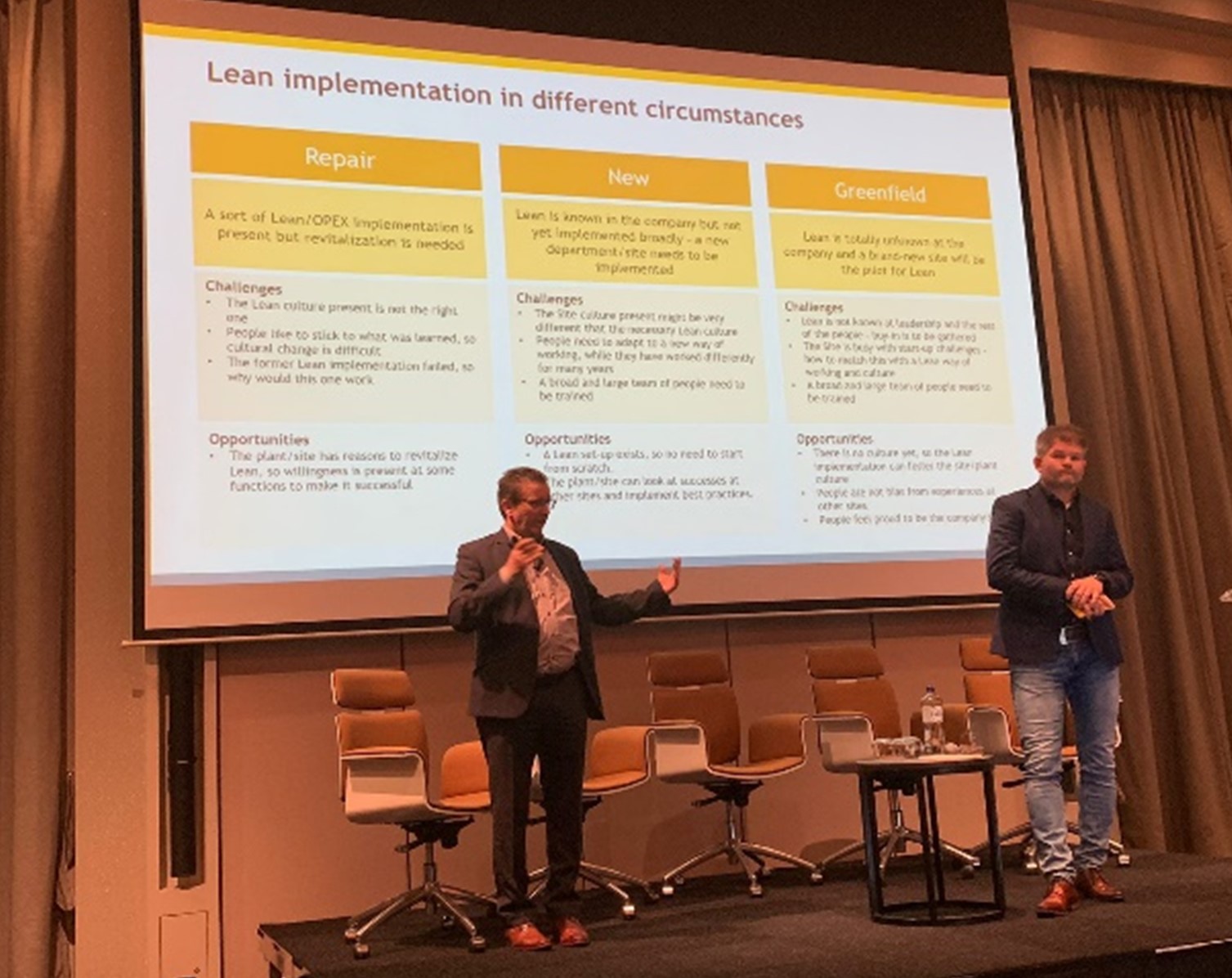 The challenge of a Lean implementation in a greenfield retail plant